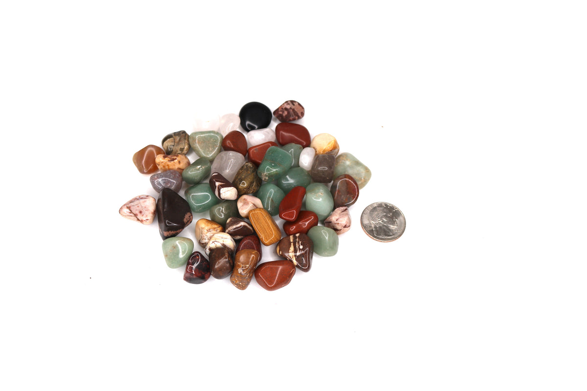 Assorted Small Tumbled Stones #2 - Natural – Treasure Buckets Company, LLC