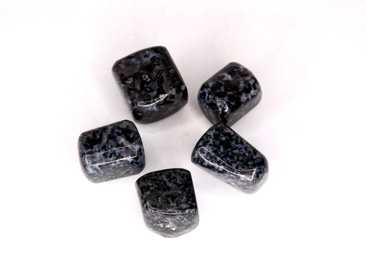 Indigo Gabbro Tumbled Gemstone – Treasure Buckets Company, LLC