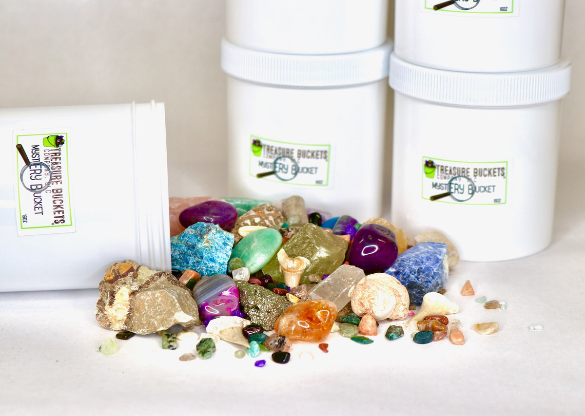 Bundle of Fun - Party Pack of 16oz Gem Mining Buckets – Treasure ...