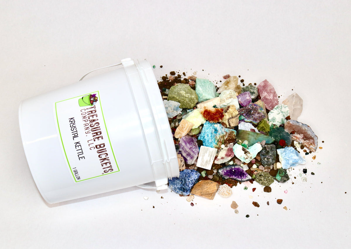 Krystal Kettle Gem Mining Bucket - Gallon – Treasure Buckets Company, LLC