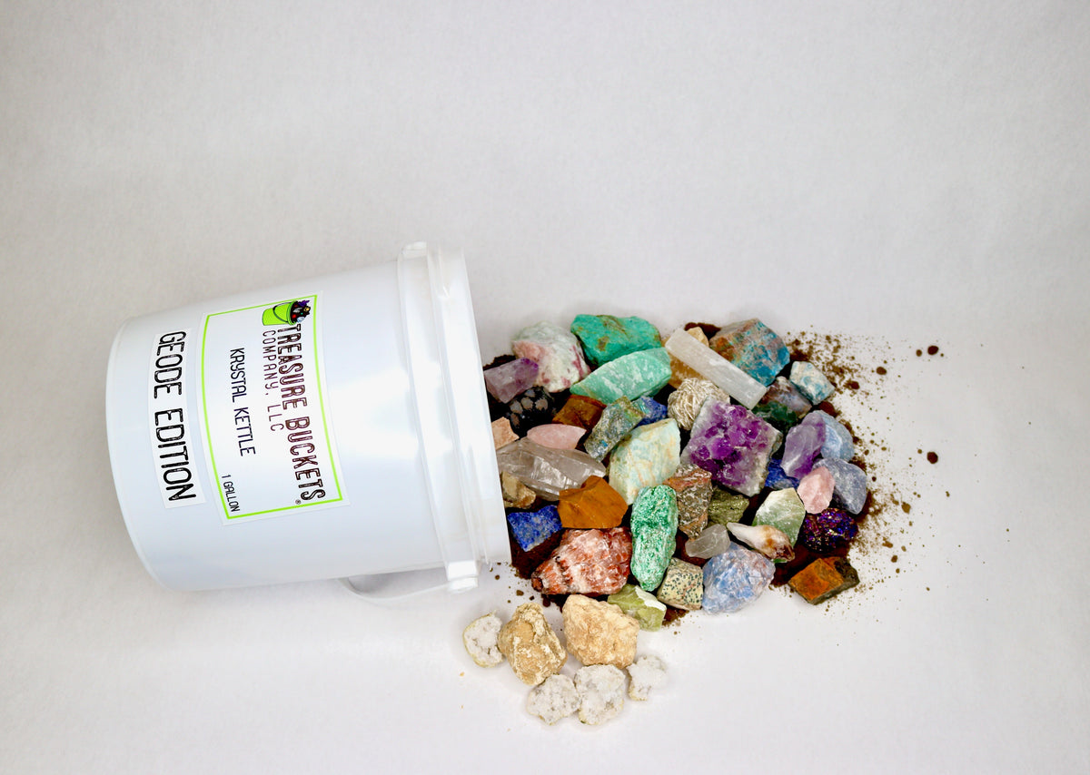 Krystal Kettle Gallon Bucket - Geode Edition – Treasure Buckets Company ...