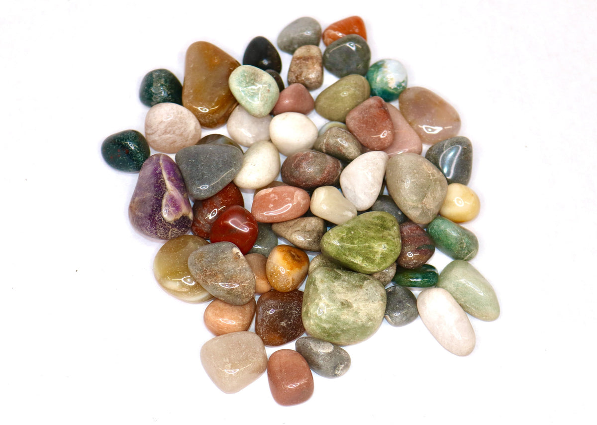 Assorted Large Tumbled Gemstones – Treasure Buckets Company, LLC